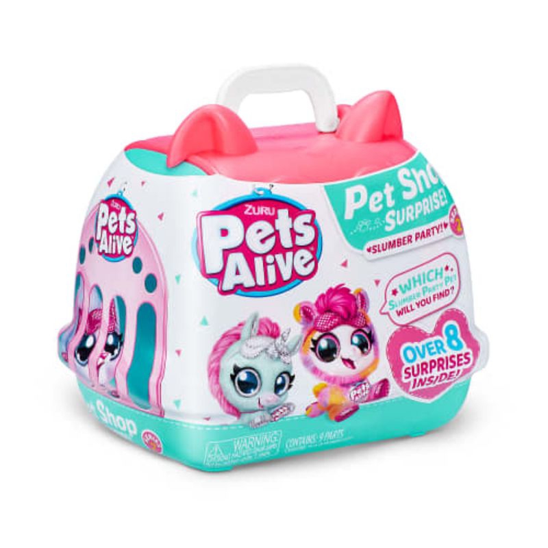 Jual Zuru Set Boneka Hewan Alive Petshop Surprise S2 Random | Shopee ...