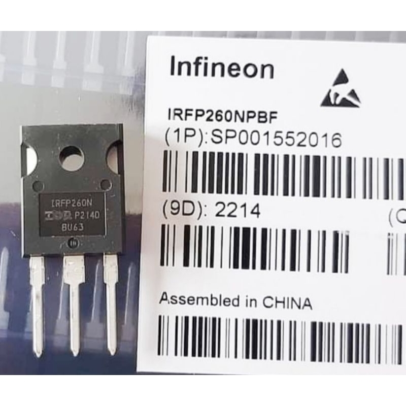 Jual musfet irfp260 irfp250 original INFINEON | Shopee Indonesia