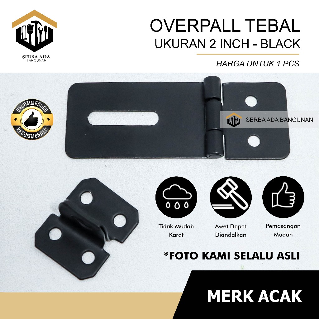 Jual SAB Overpal Tempat Gembok Galvanis Tebal VOXY 1.5" 2" 2.5" 3" 4 ...