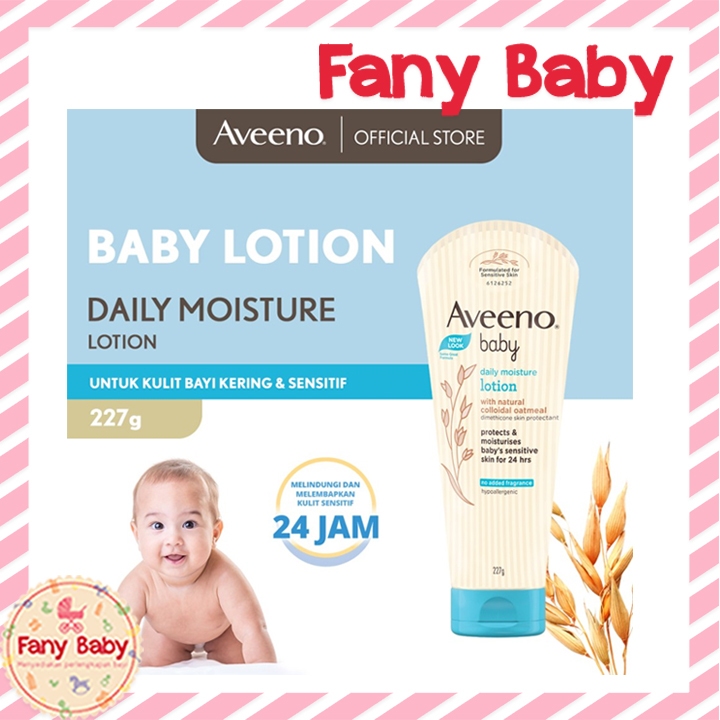 Jual AVEENO BABY DAILY MOISTURE LOTION 8OZ 227ML | Shopee Indonesia