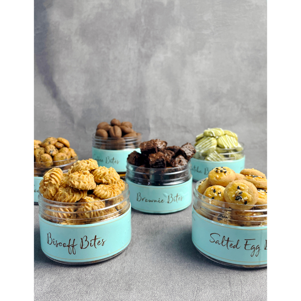 Jual Kue Kering semua rasa Jar Toples | Salted Egg Cookies | Matcha ...