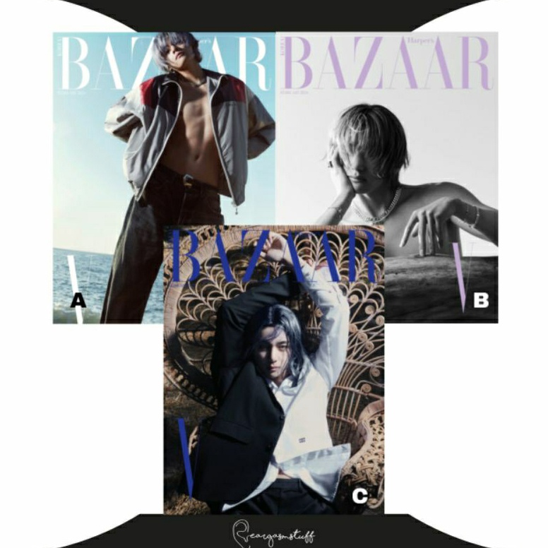 Jual ART Q96H HARPER BAZAAR KOREA FEBRUARY 224 V BTS TAEHYUNG | Shopee ...