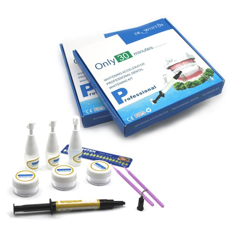 Jual DR. Whiten Dental Bleaching Kit | Shopee Indonesia