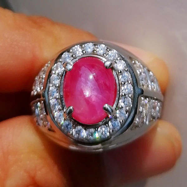Jual Batu Permata Ruby Star Burma - RU173 | Shopee Indonesia