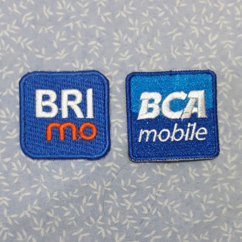 Jual Badge BRIMO/PATCH Bri/emblem bordir Brimo/logo Bri/kualitas ...