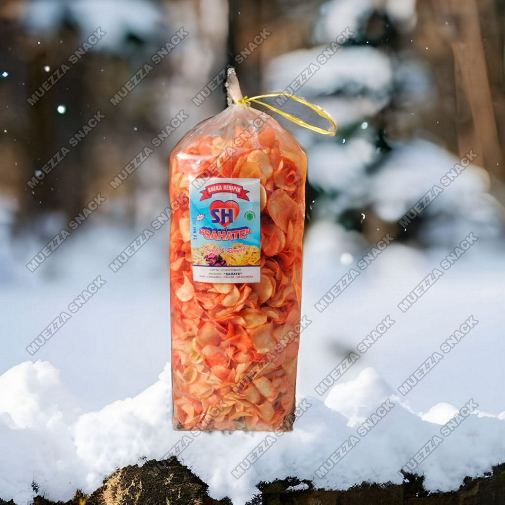 Jual 1 Bal Keripik singkong balado kering isi 2 kg termurah / cemilan ...
