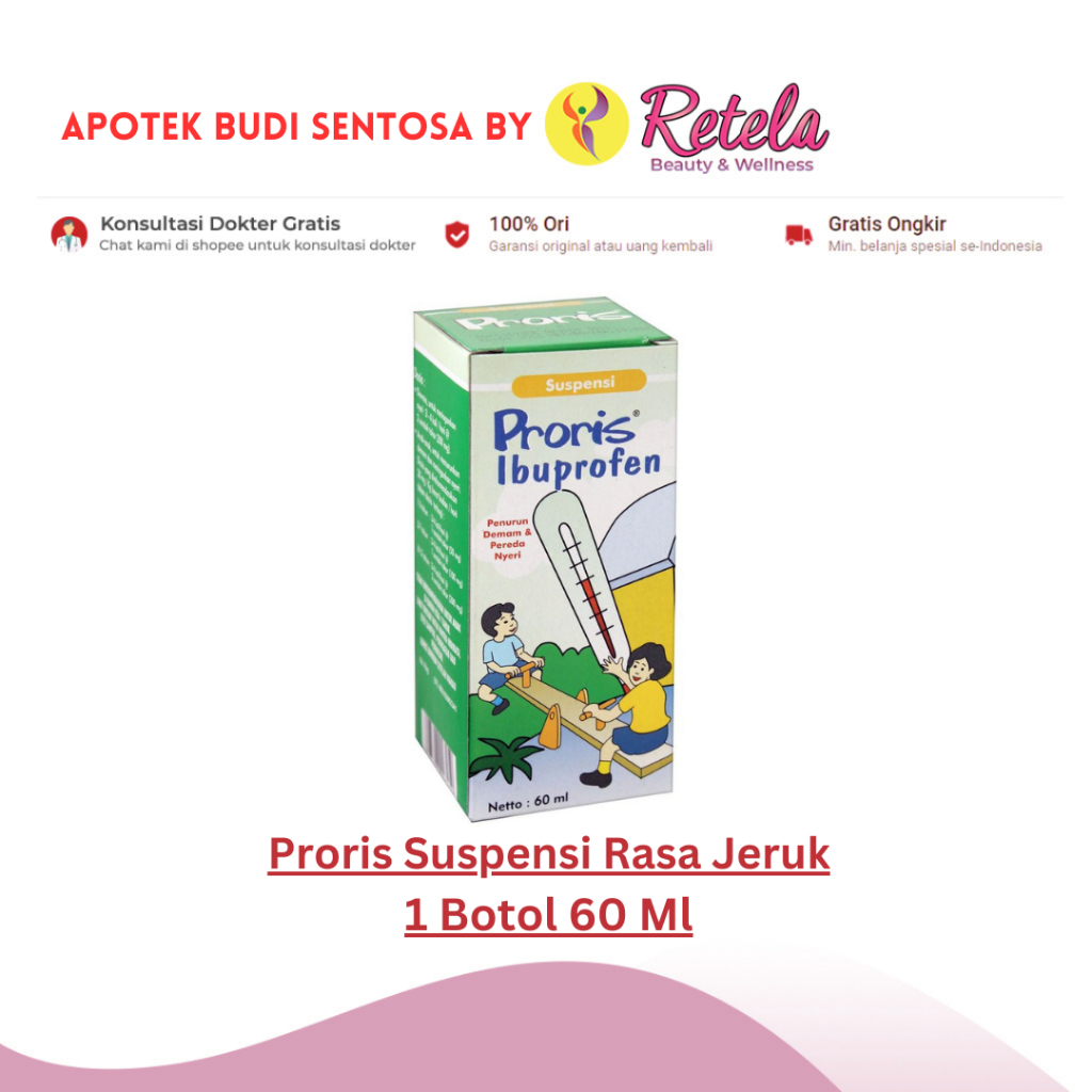 Jual Proris Suspensi 60 ml | Shopee Indonesia