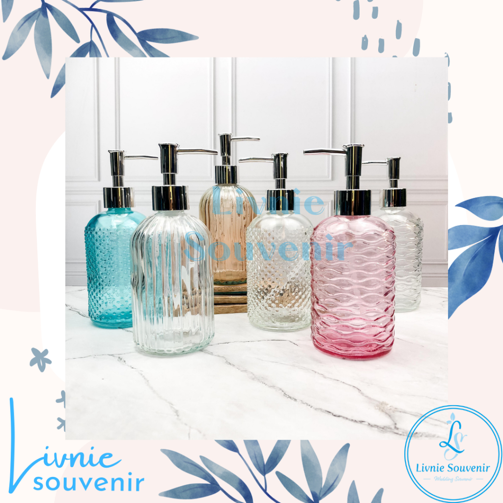 Jual Souvenir Tempat Sabun Pump Kaca | Shopee Indonesia