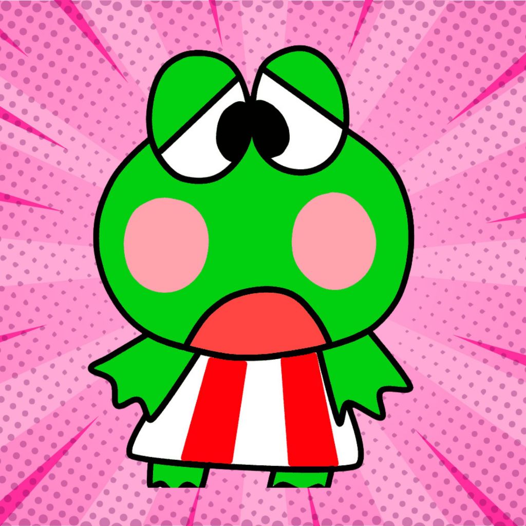 Jual Sticker Baju DTF Tema KEROPPI Sticker Setrika Dirumah Sticker DTF ...