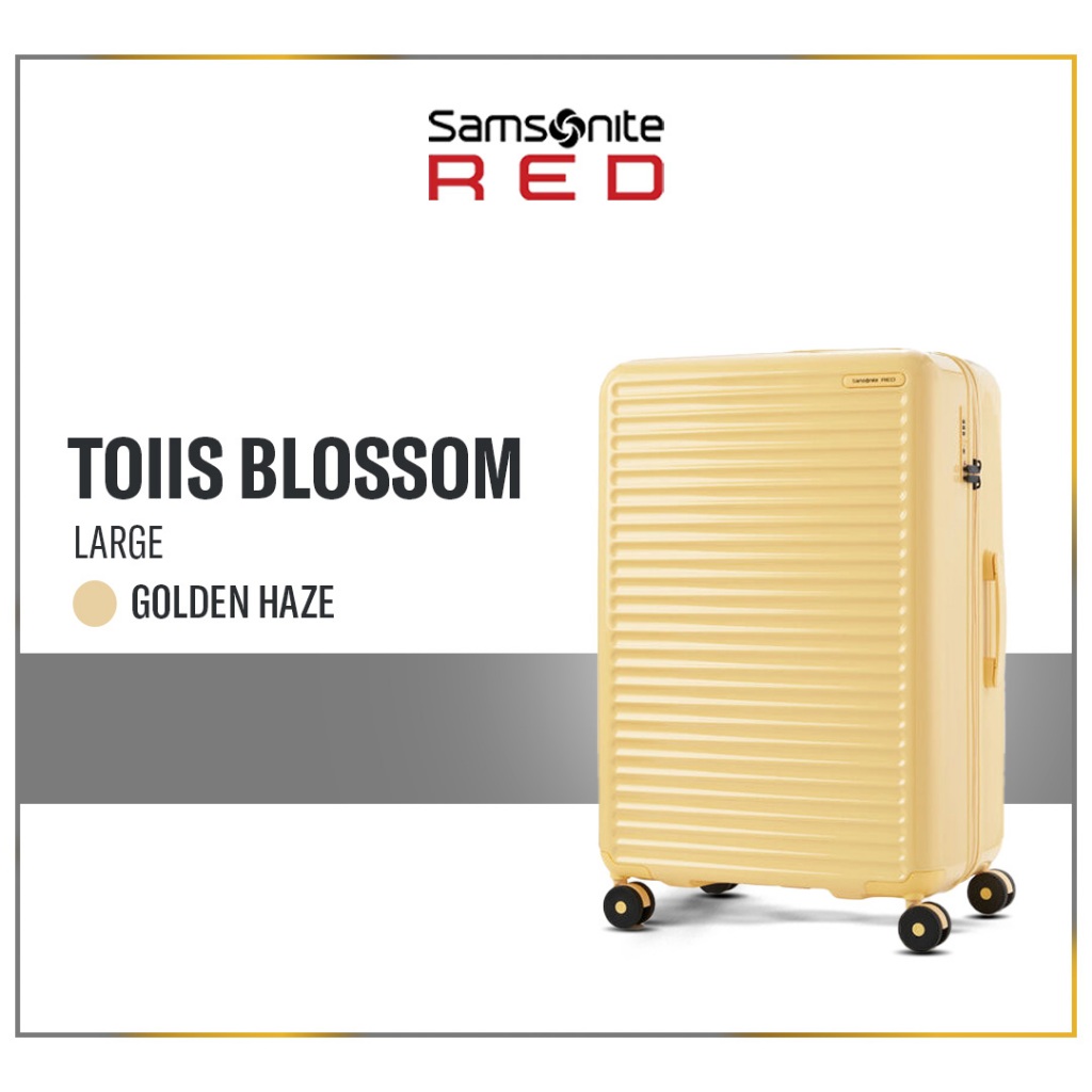 Jual Samsonite Red Label Koper Toiis Blossom Large 28 inch - Golden ...