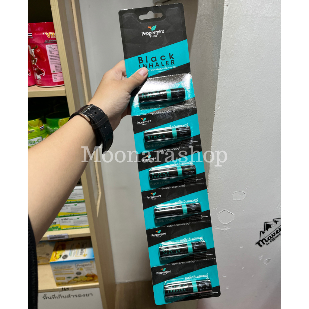 Jual PEPPERMINT FIELD Black Nasal Inhaler 2 cc Thailand Bangkok ...