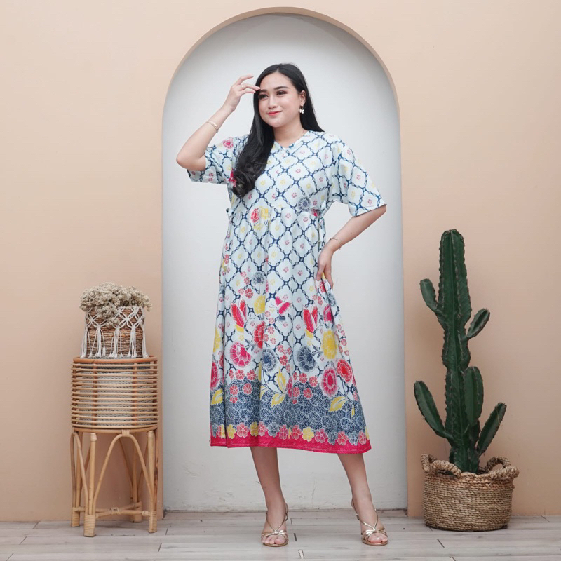 Jual DASTER ENCIM CHIBI BAHAN RAYON PREMIUM BUSUI FRIENDLY LENGAN ...