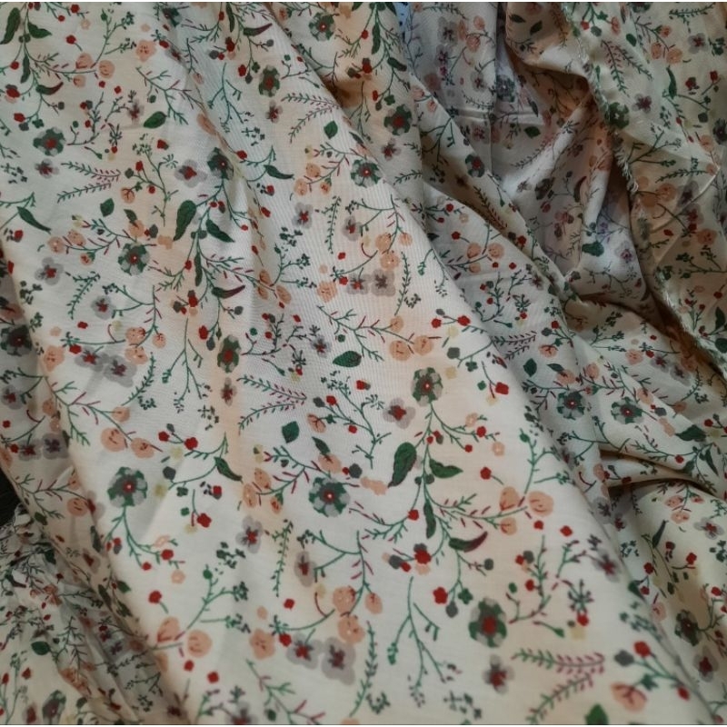 Jual RAYON PRINT bagus banget/Kain Rayon/Print/Harga 0,5m/Kain Adem ...