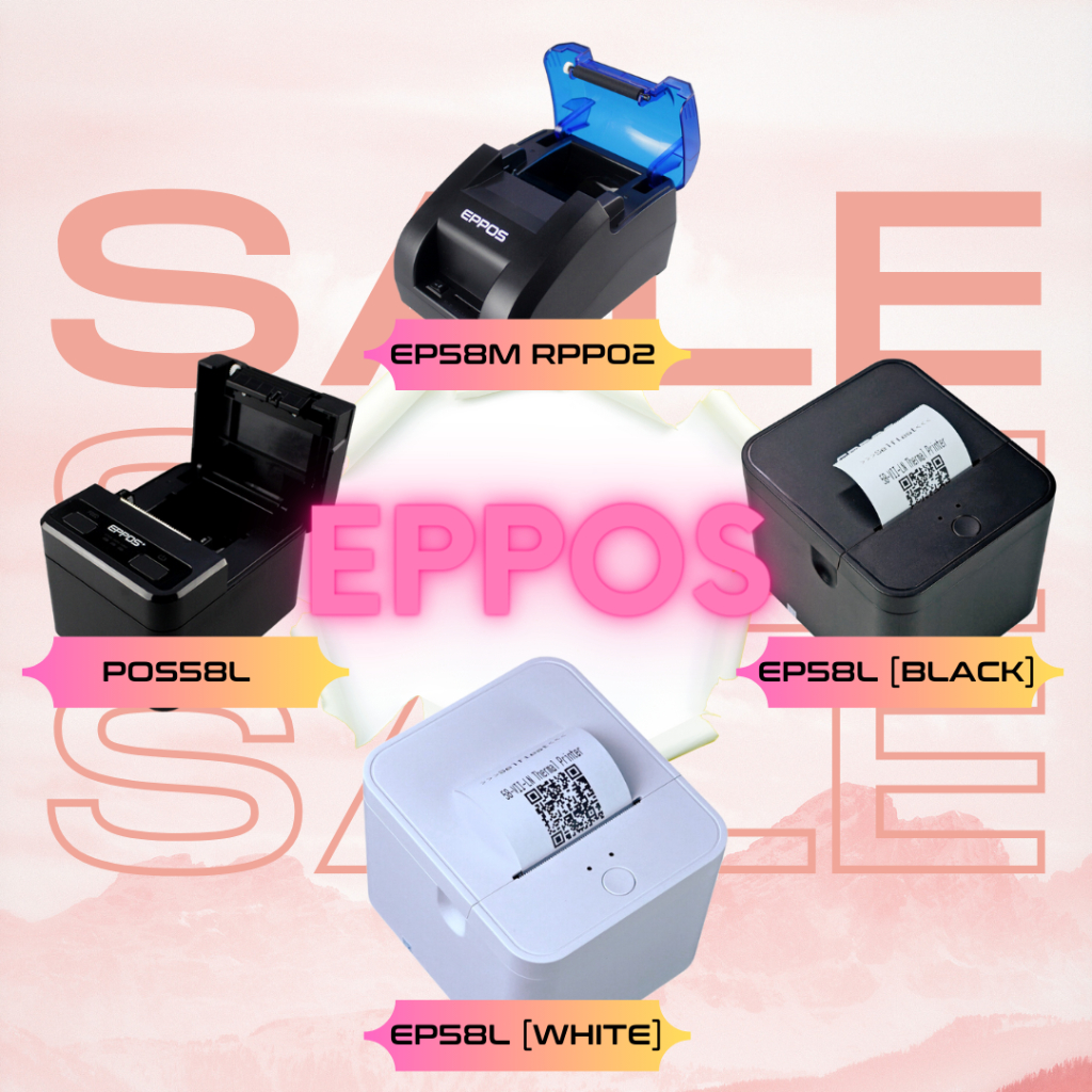 Jual Printer Thermal EPPOS 58mm RPP02 -USB BLUETOOTH [S-SL] free kertas cetak Bisa HP Resi ...