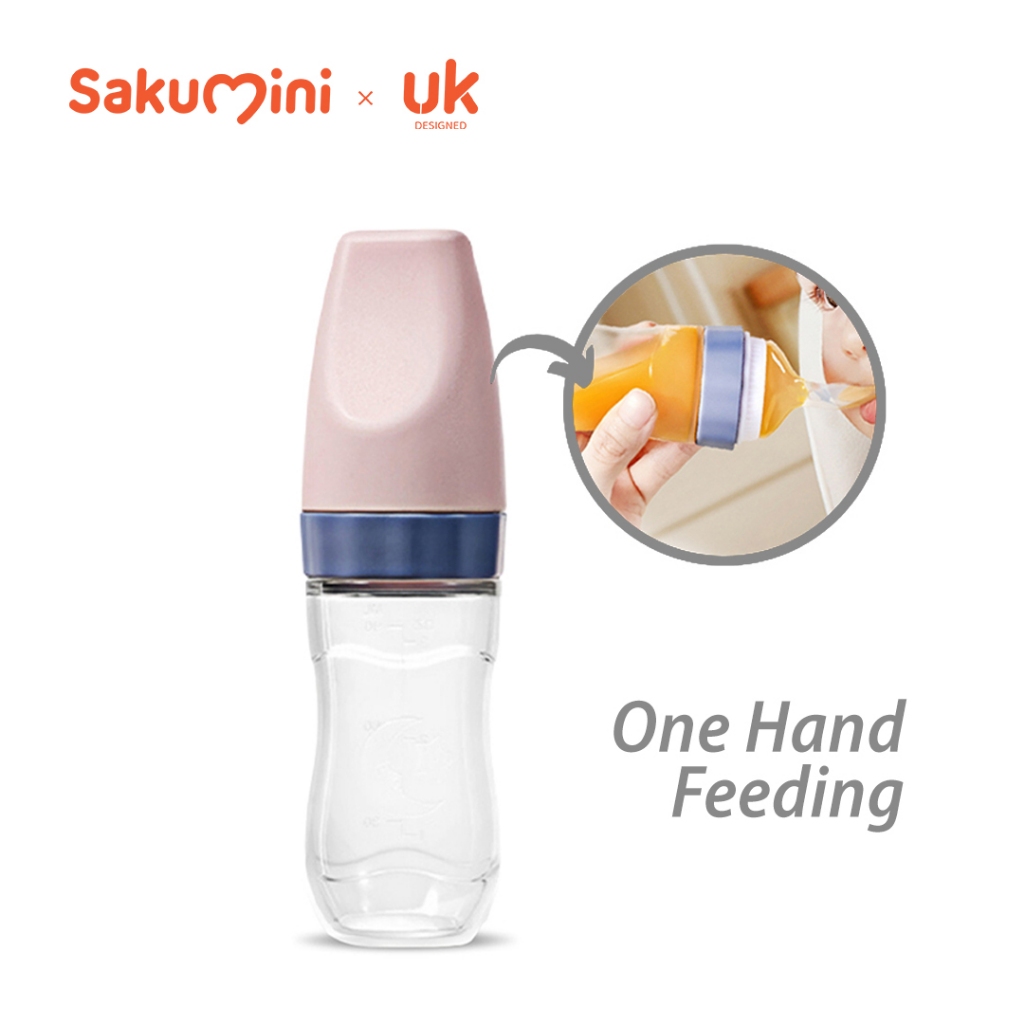 Jual Beiens X Sakumini Squeeze Spoon Feeder Silicone Botol Sendok Makan Mpasi Bayi | Shopee ...