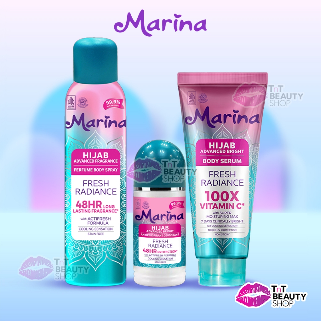 Jual MARINA Hijab Fresh Radiance Series | Body Serum Fresh Radiance ...