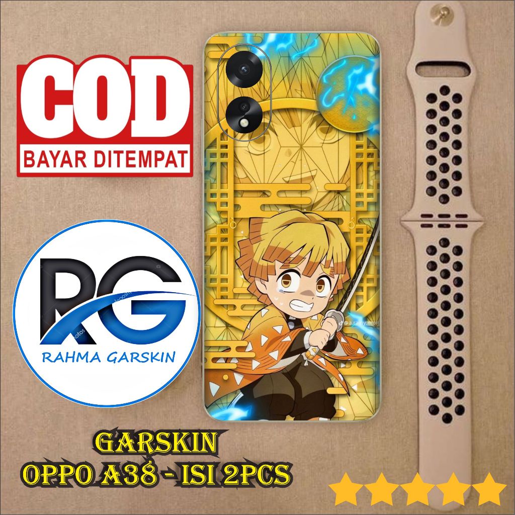 Jual COD SKIN/STIKER HP OPPO A38 MOTIF CODE 1-3 ISI 2PCS BISA CUSTOM ...