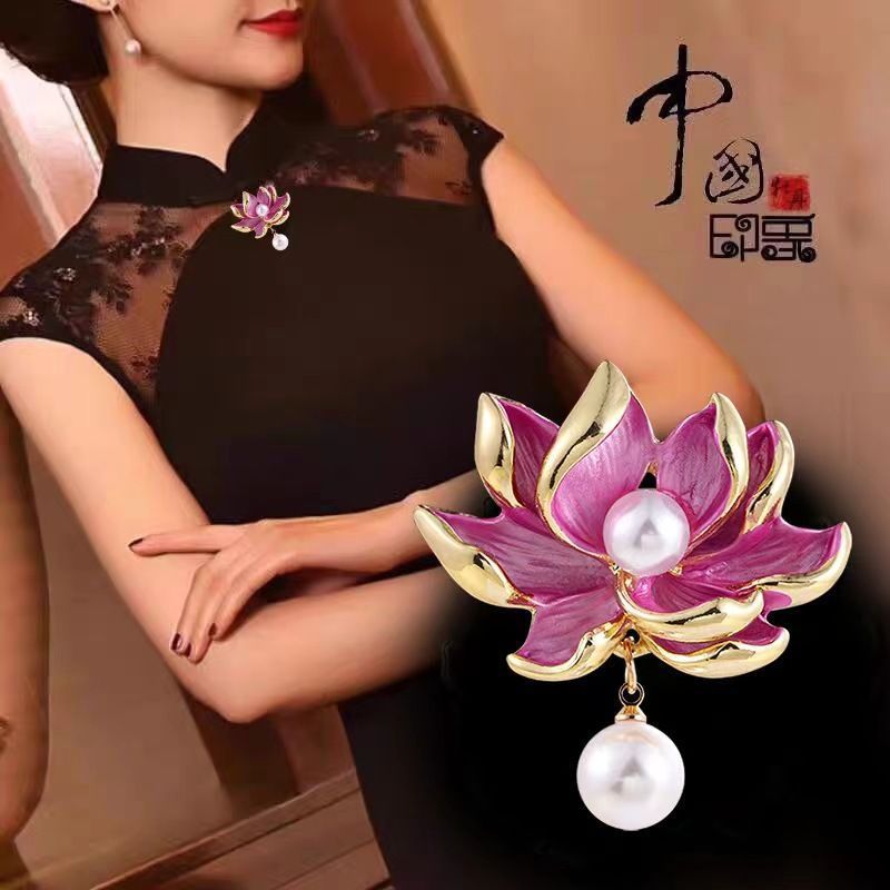 Jual Bros Mewah Emas Teratai Lotus Series | Shopee Indonesia