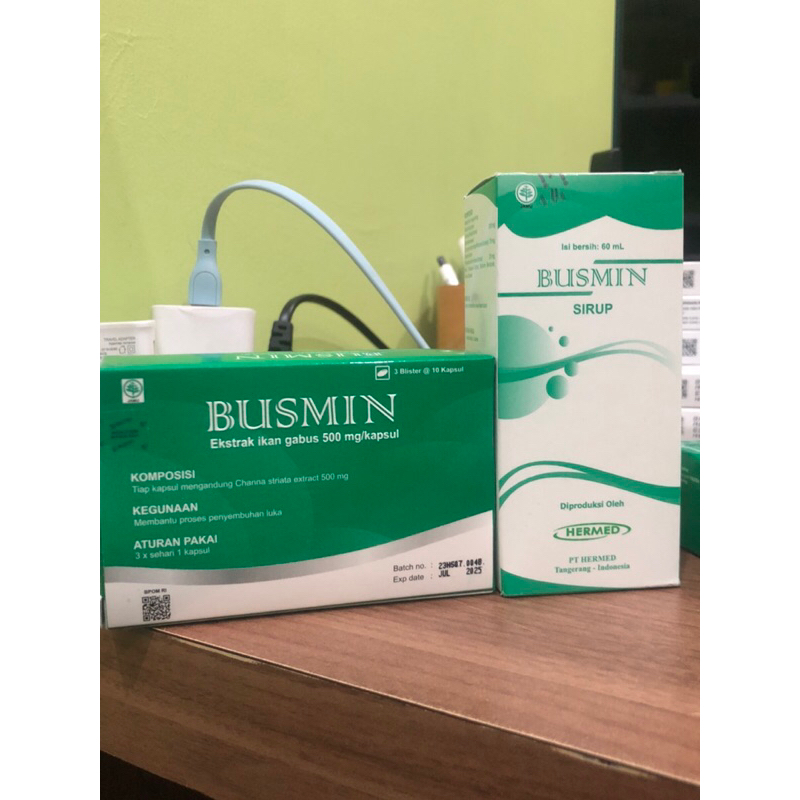 Jual busmin sirup & busmin kapsul / suplemen | Shopee Indonesia