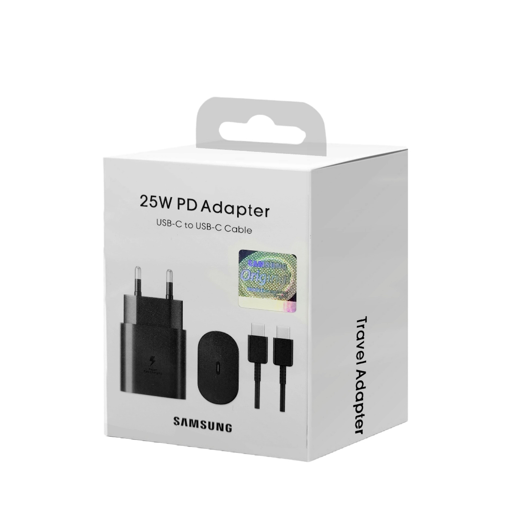 Jual Power Delivery Adapter Samsung 25W USB-C to USB-C Cable Super Fast ...