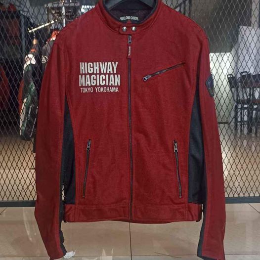 Jual Jaket motor yellow corn - YB 0101 Red Mesh Jacket - BB (75kg-82kg ...