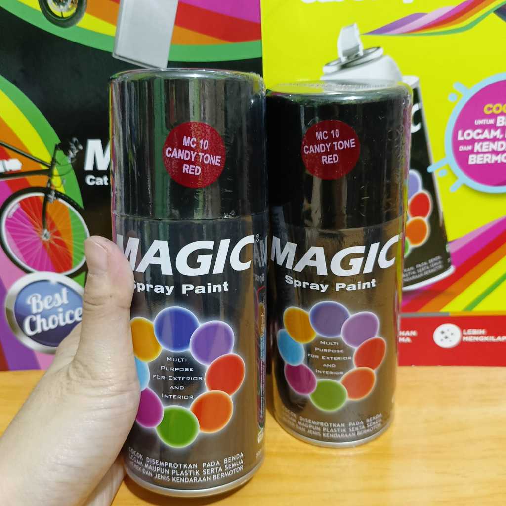 Jual Diton MAGIC Spray Paint Pilox Pilok Cat Semprot Serbaguna MC10 ...