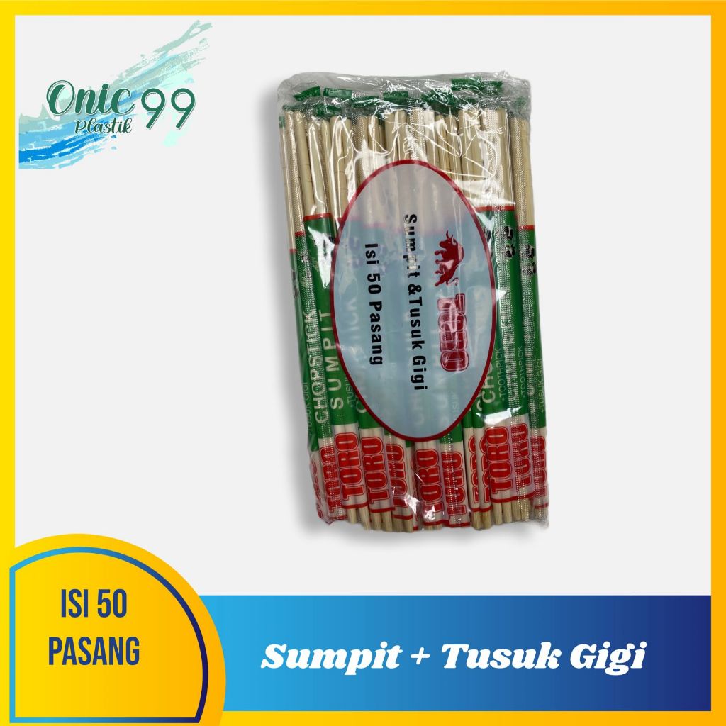 Jual SUMPIT BAMBU SEKALI PAKAI- SUMPIT BAMBU STERIL ISI 50 PASANG+TUSUK ...