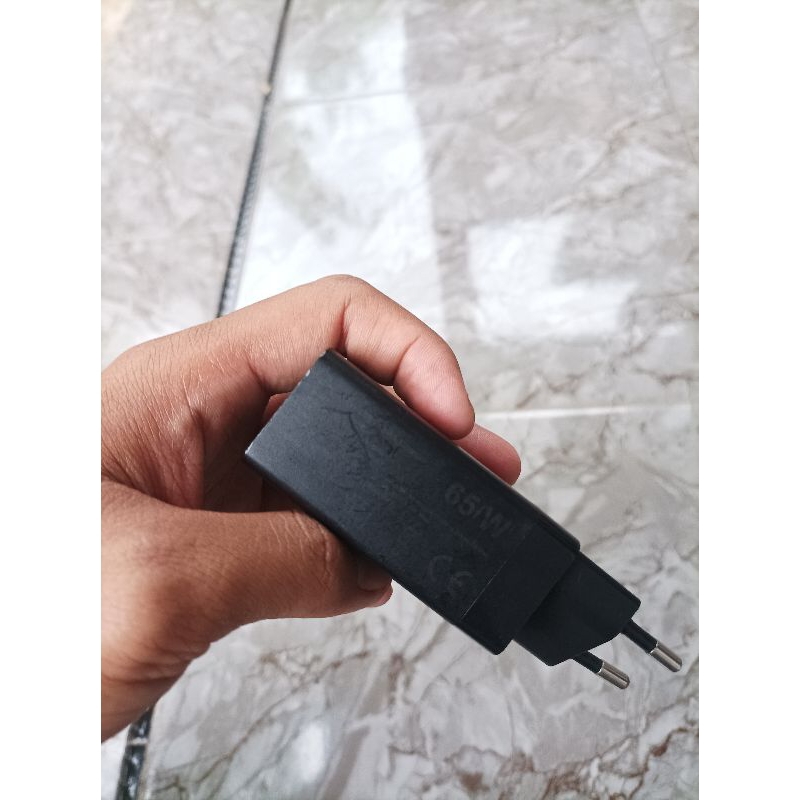 Jual Charger/cas adaptor ACMIC CPD 65W GaN Tech mini bekas Preloved ...
