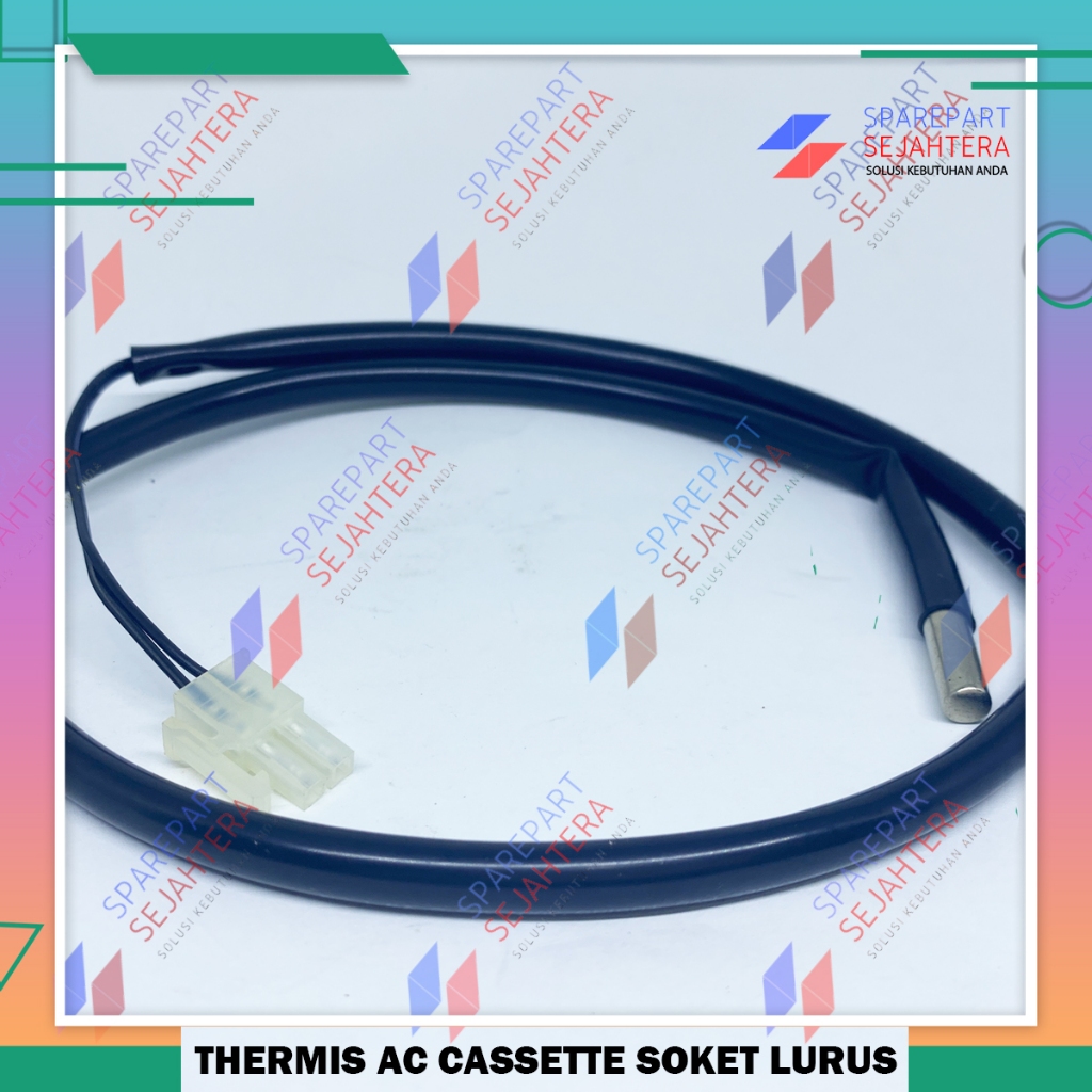 Jual THERMISTOR THERMIS SENSOR SUHU AC CASSETTE SOKET LURUS SPLIT ...