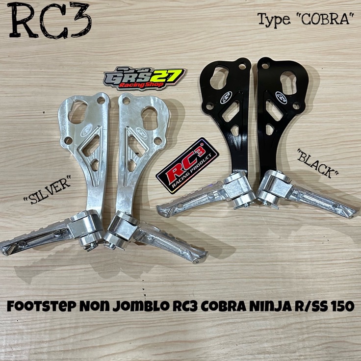 Jual Evc FOOTSTEP STEP NON JOMBLO RC3 NINJA R SS 15 TYPE KNALPOT COBRA ...