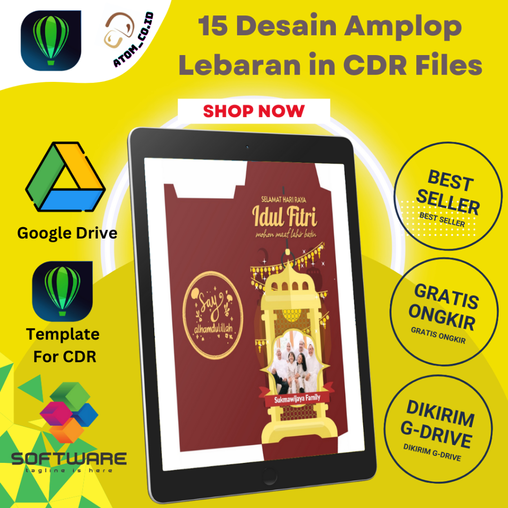 Jual 15 Desain Amplop Lebaran Full Size CorelDraw Files Versi 2022 | Shopee Indonesia