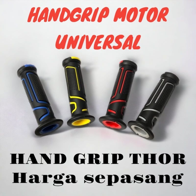 Jual HANDGRIP MOTOR GRIP HANFAT THOR MODEL Tdr UNIVERSAL | Shopee Indonesia