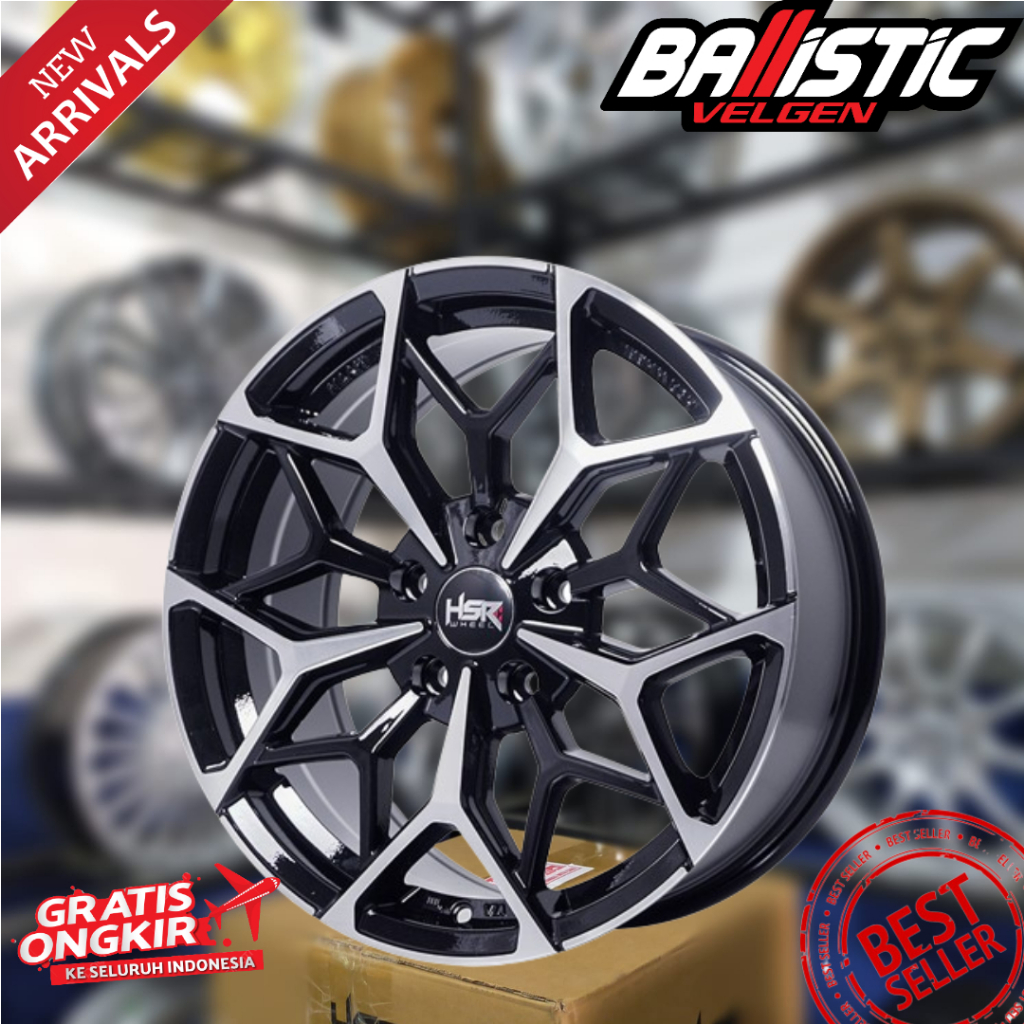 Jual Velg Mobil Expander Grandmax Model Racing HSR MYTH01 Ring 17 Lebar 7,5 Baut 5x114,3 BMF ...