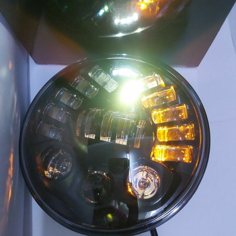 Jual Miliki LAMPU LED DAYMAKER 7 INCH 19 LED 75 WATT IMPORT SUDAH ...