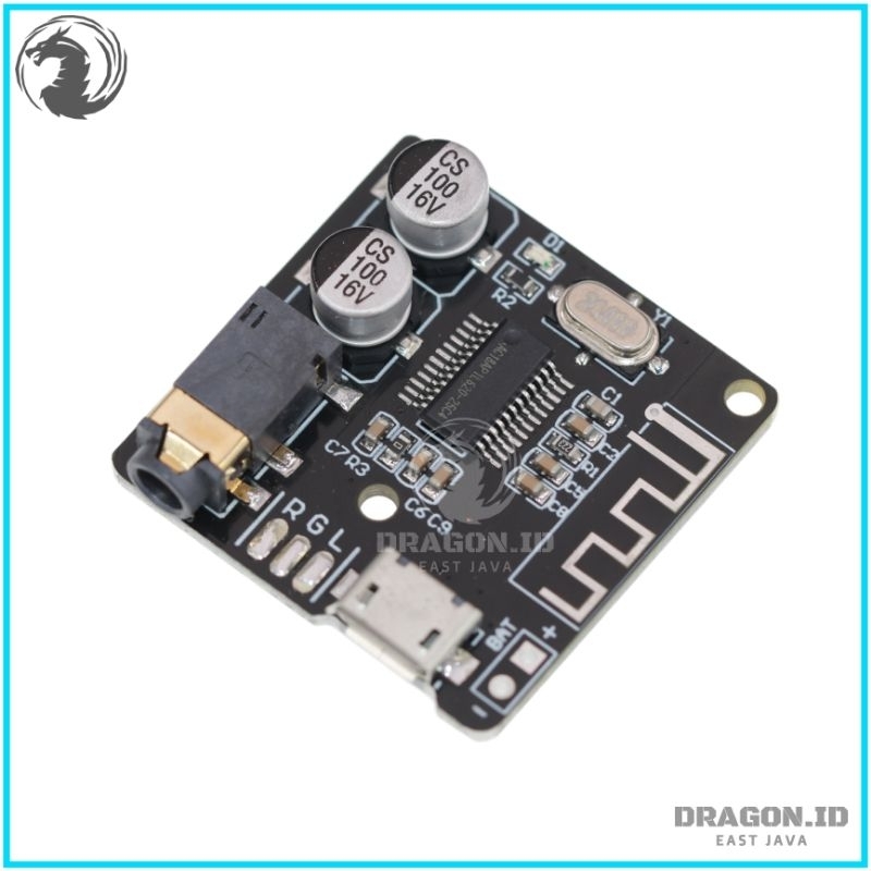 Jual Modul Bluetooth Audio 5.0 Stereo 3,7~5V Hifi Stereo Audio Receiver ...