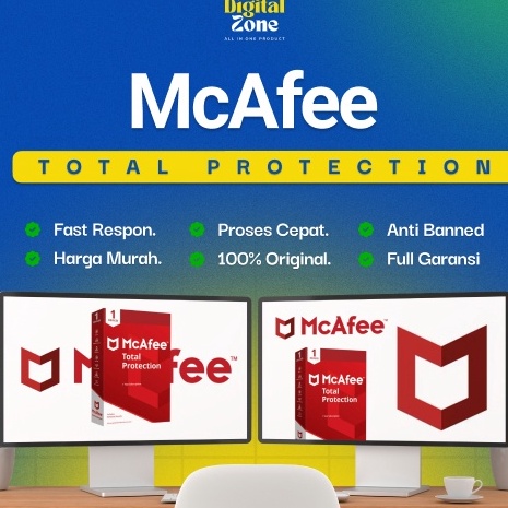 Jual Pilihan Terbaikmu Antivirus McAfee Total Protection Latest Version ...
