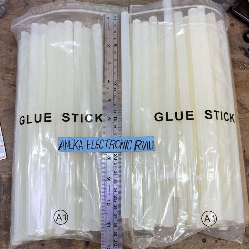 Jual LEM BAKAR BESAR LEM TEMBAK GLUE STICK PANJANG 27CM 11MM | Shopee ...