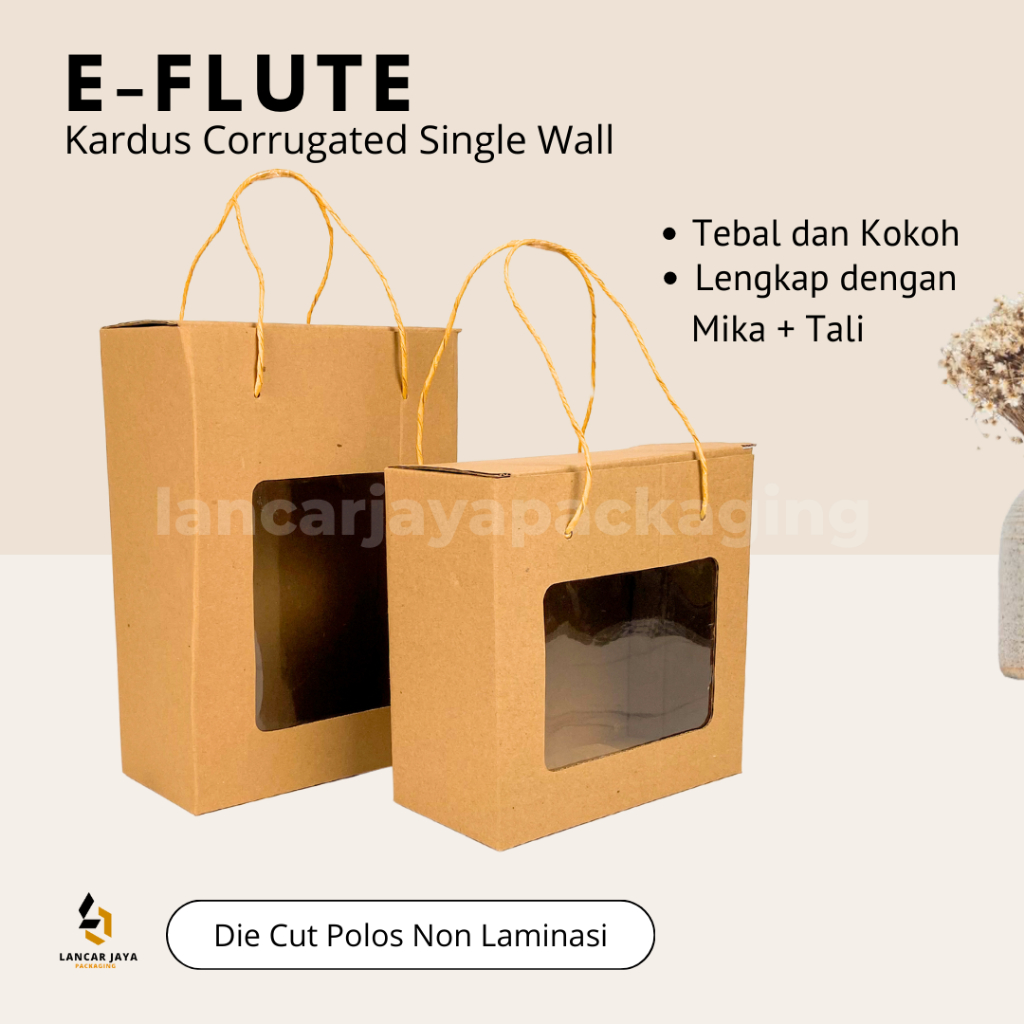 Jual E-Flute Tas Jinjing Kardus Dus Hampers Toples 2 Tabung 1000 1300 ...