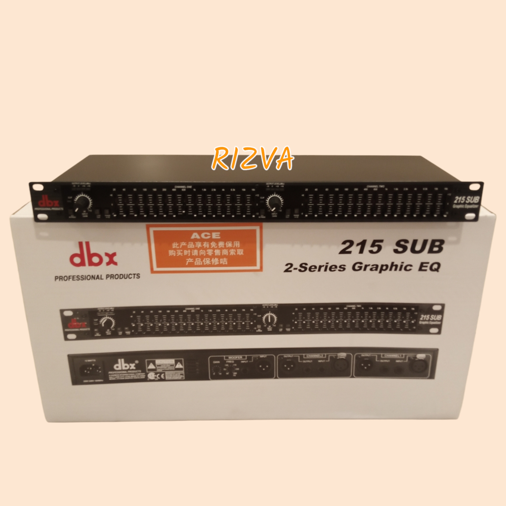 Jual DBX 215SUB EQUALIZER PLUS SUBWOOFER 215 SUB | Shopee Indonesia