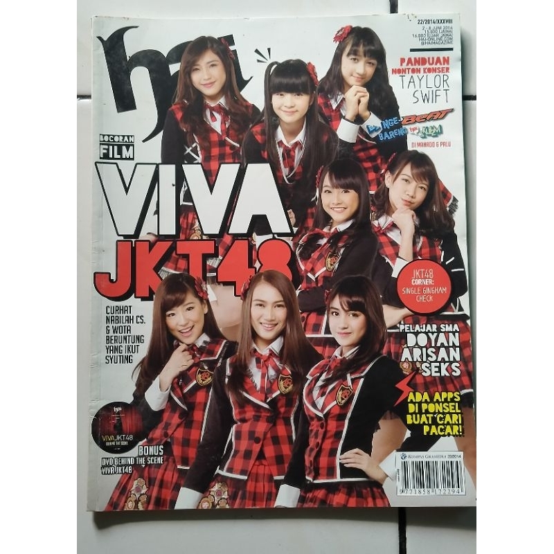 Jual Majalah HAI cover JKT48 | Shopee Indonesia