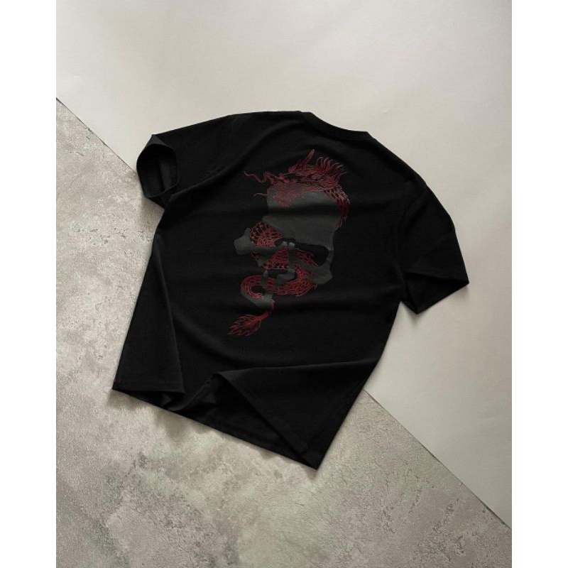 Jual RUCAS | YEAR OF DRAGON | Skeleton Tee | Shopee Indonesia