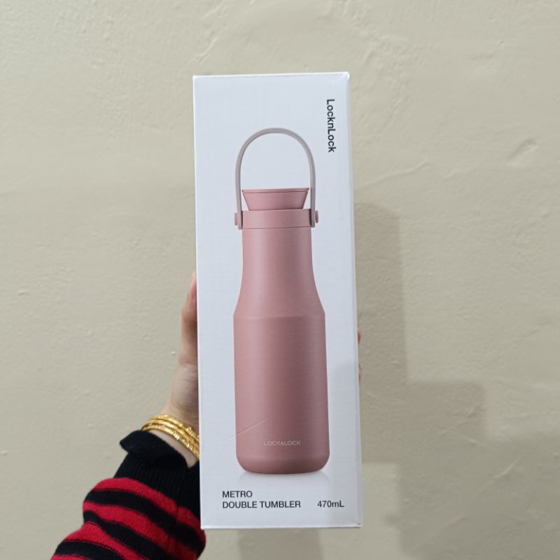 Jual LocknLock Metro Double Tumbler Tumblr 470ml | Shopee Indonesia