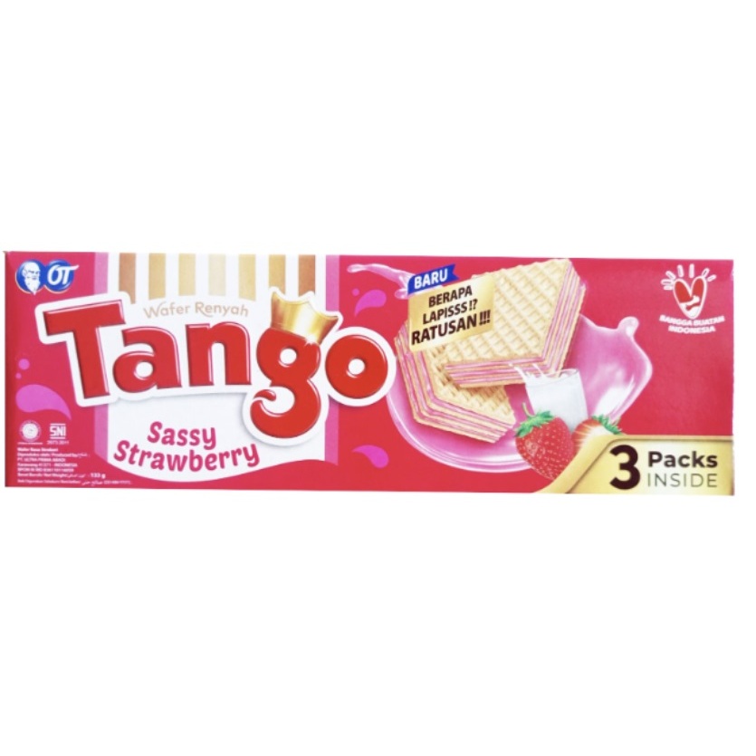 Jual Wafer Tango 110 gr Coklat / Vanila / Javamoca / Tiramisu | Shopee ...