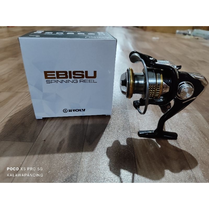 Jual Reel Sp Iroly Ebisu 1000 Power Handle SW ( Bonus Kail) | Shopee Indonesia