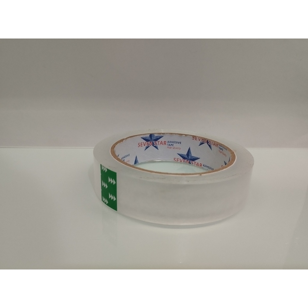 Jual Isolasi Tape Lakban SEVEN STAR String 24 mm x 72 yard ASLI ...
