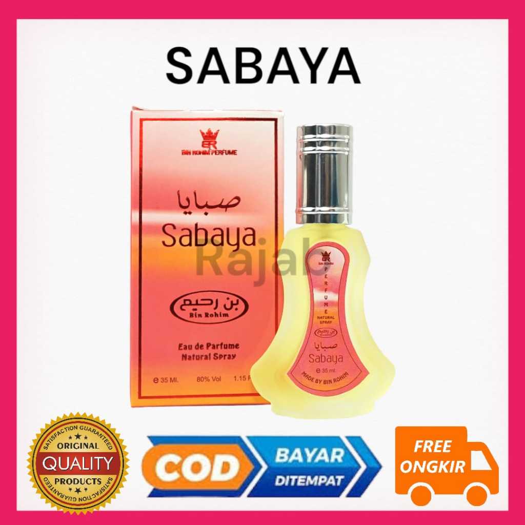 Jual PARFUM SABAYA 35ML | Minyak wangi Arab - Parfum arabic Mirip Al rehab spray Bin Rohim ...