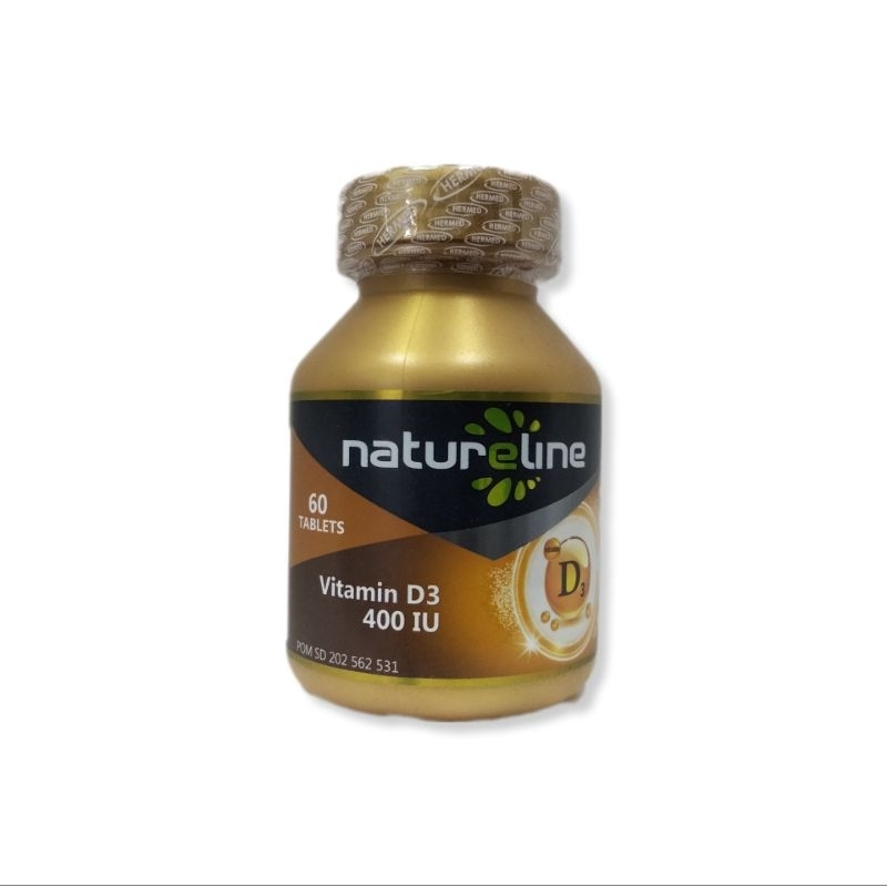 Jual Natureline VITAMIN D3 400 IU 60 TABLET | Shopee Indonesia