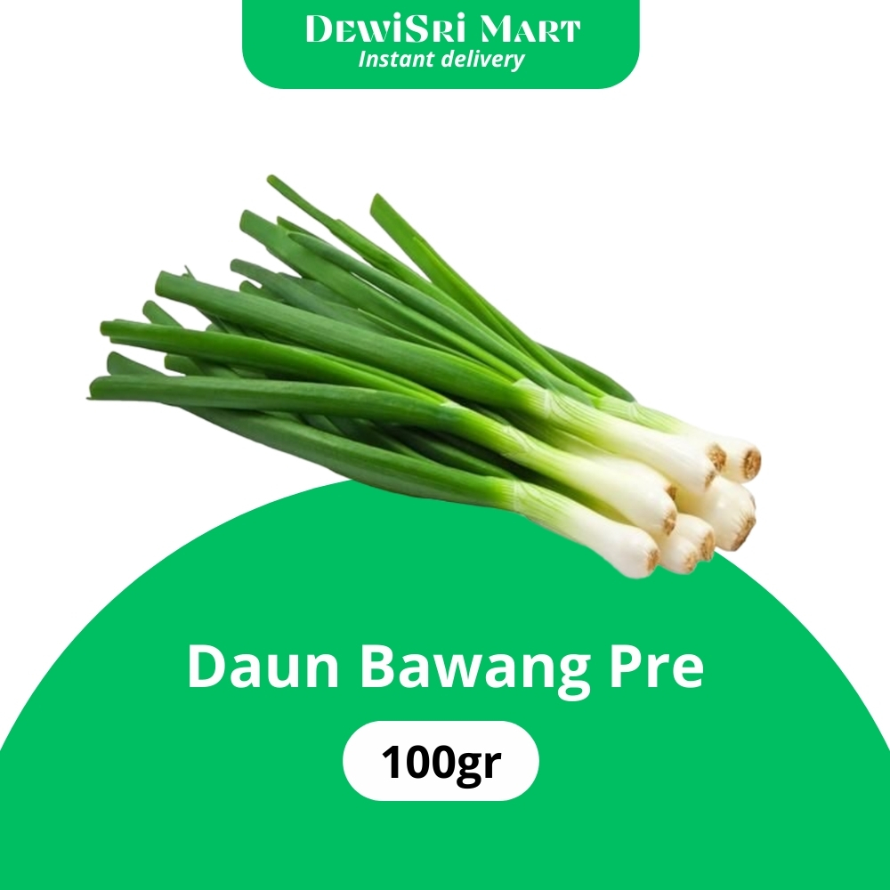 Jual Daun Bawang Pre / prei 100gr - KIRIM INSTANT Dewi Sri Mart ...