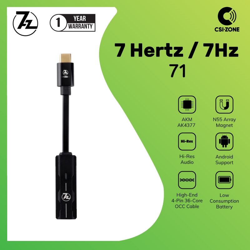 Jual 7Hz / 7 Hertz 71 Portable Amplifier DAC / AMP | Shopee Indonesia