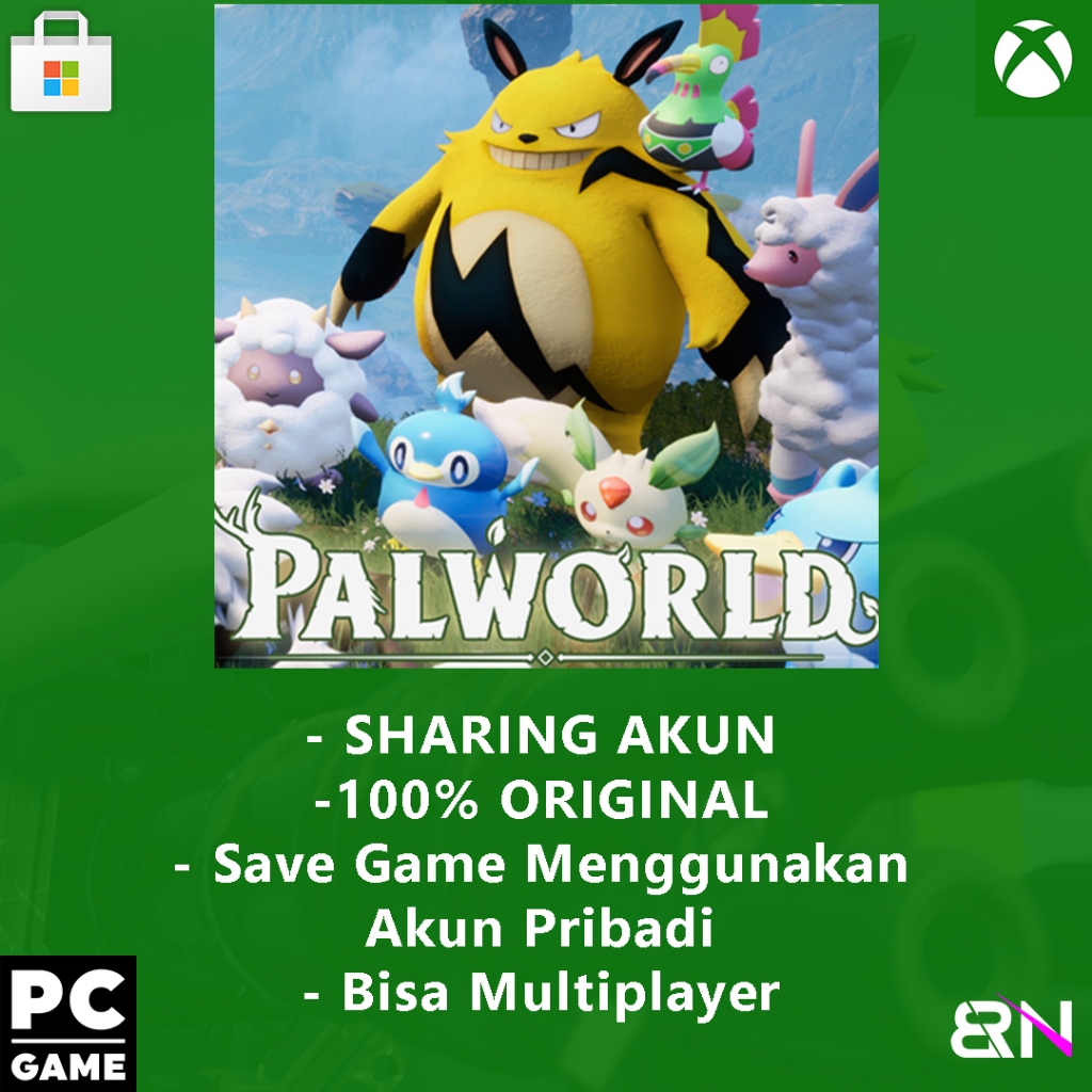 Jual Palworld - PC Original Microsoft Store Version | Shopee Indonesia